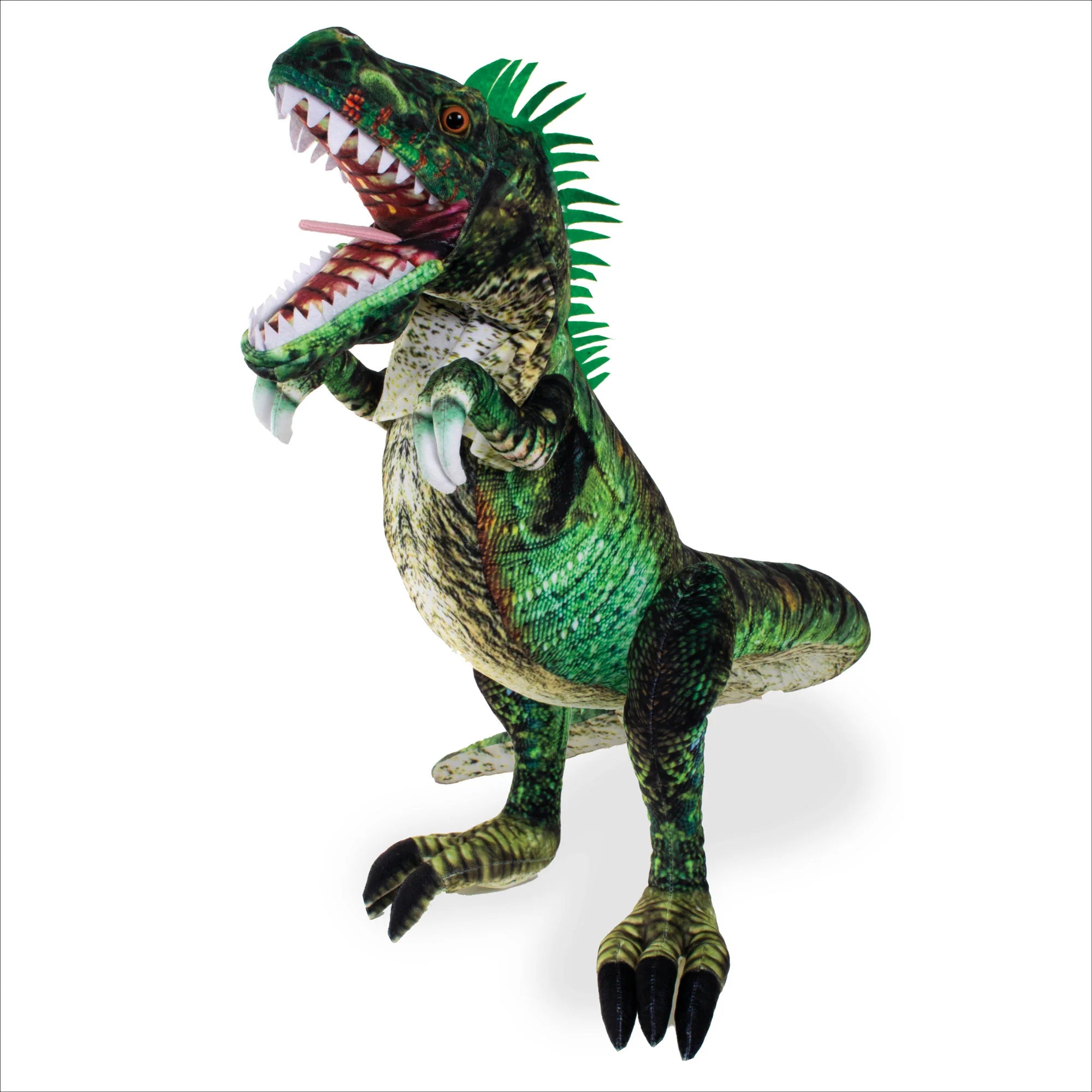 36” Green T-Rex Puppet – Cutie Patootie