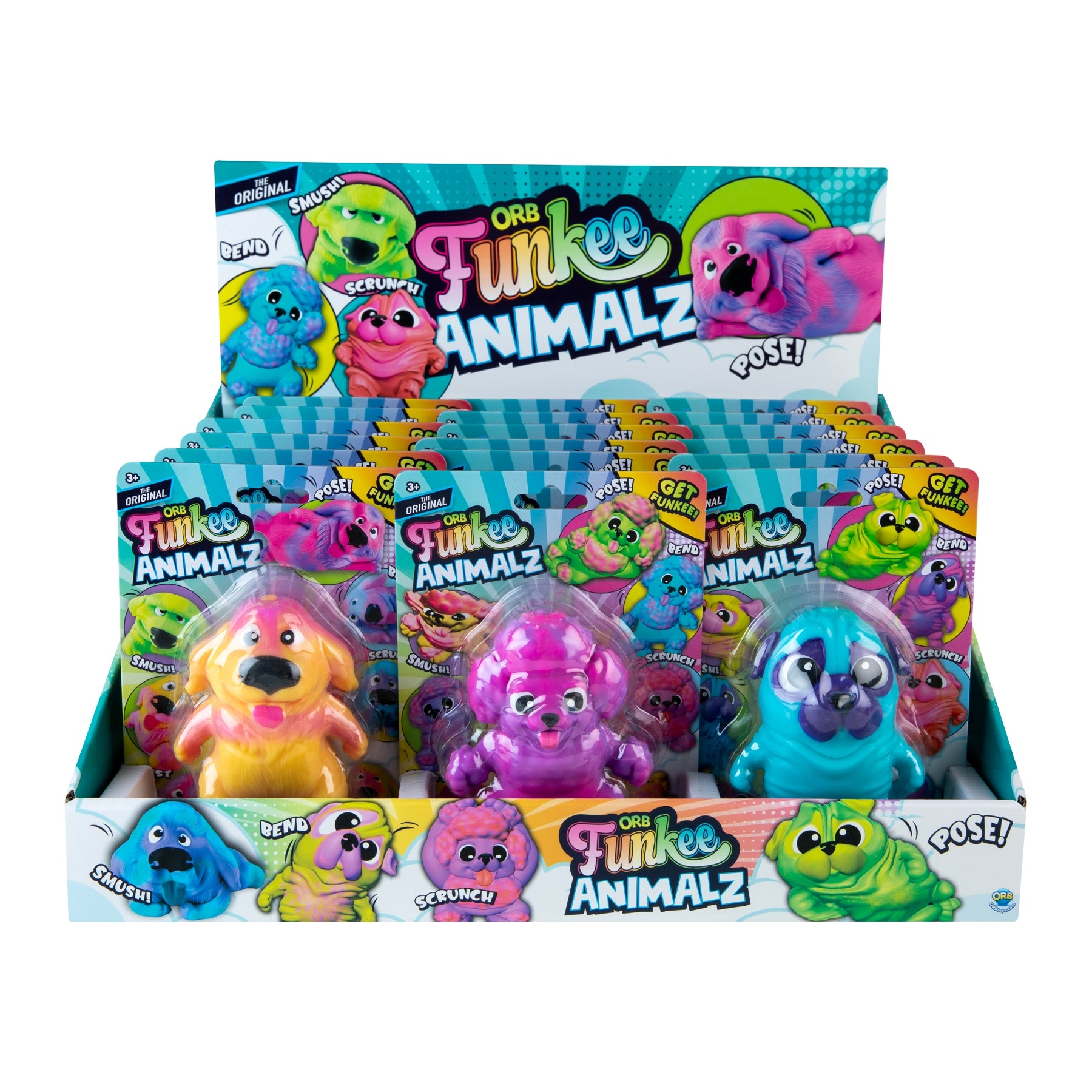 Orb Funkee Animalz Mega Puppies – Cutie Patootie