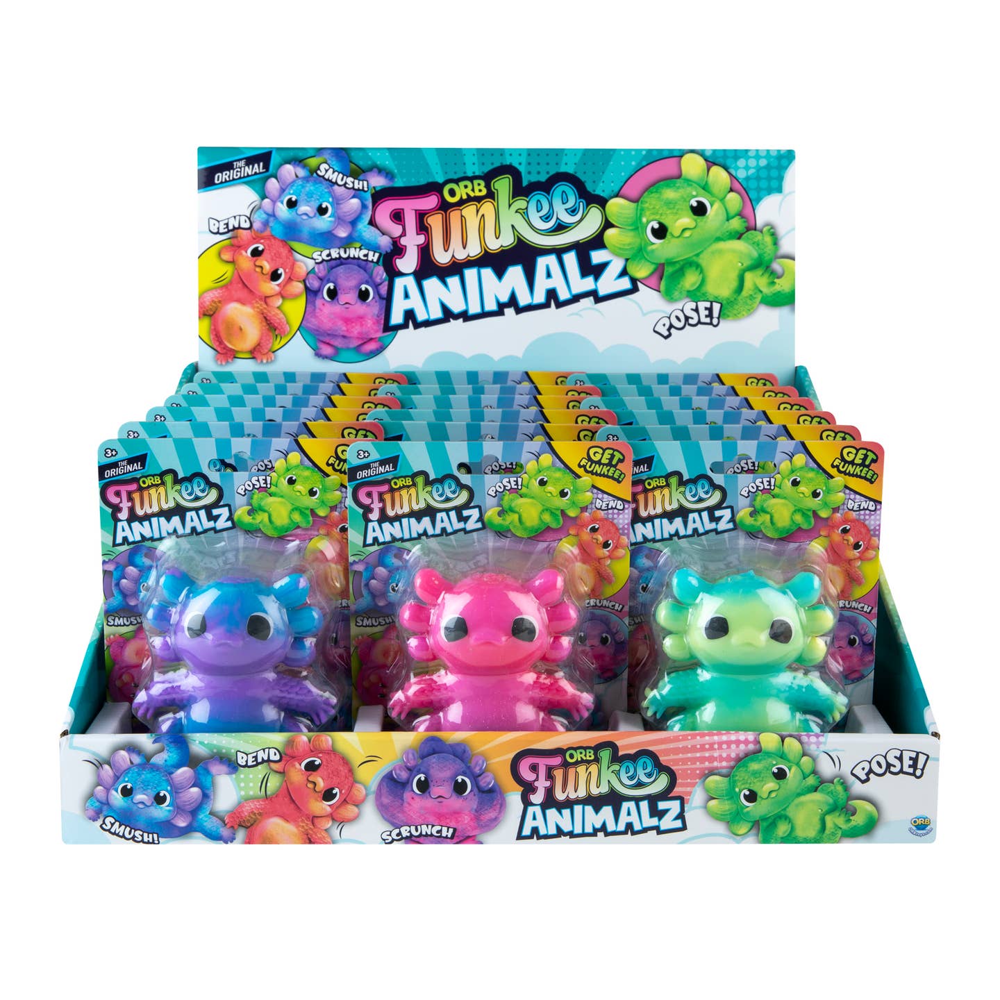 Orb Funkee Axolotls Mega – Cutie Patootie