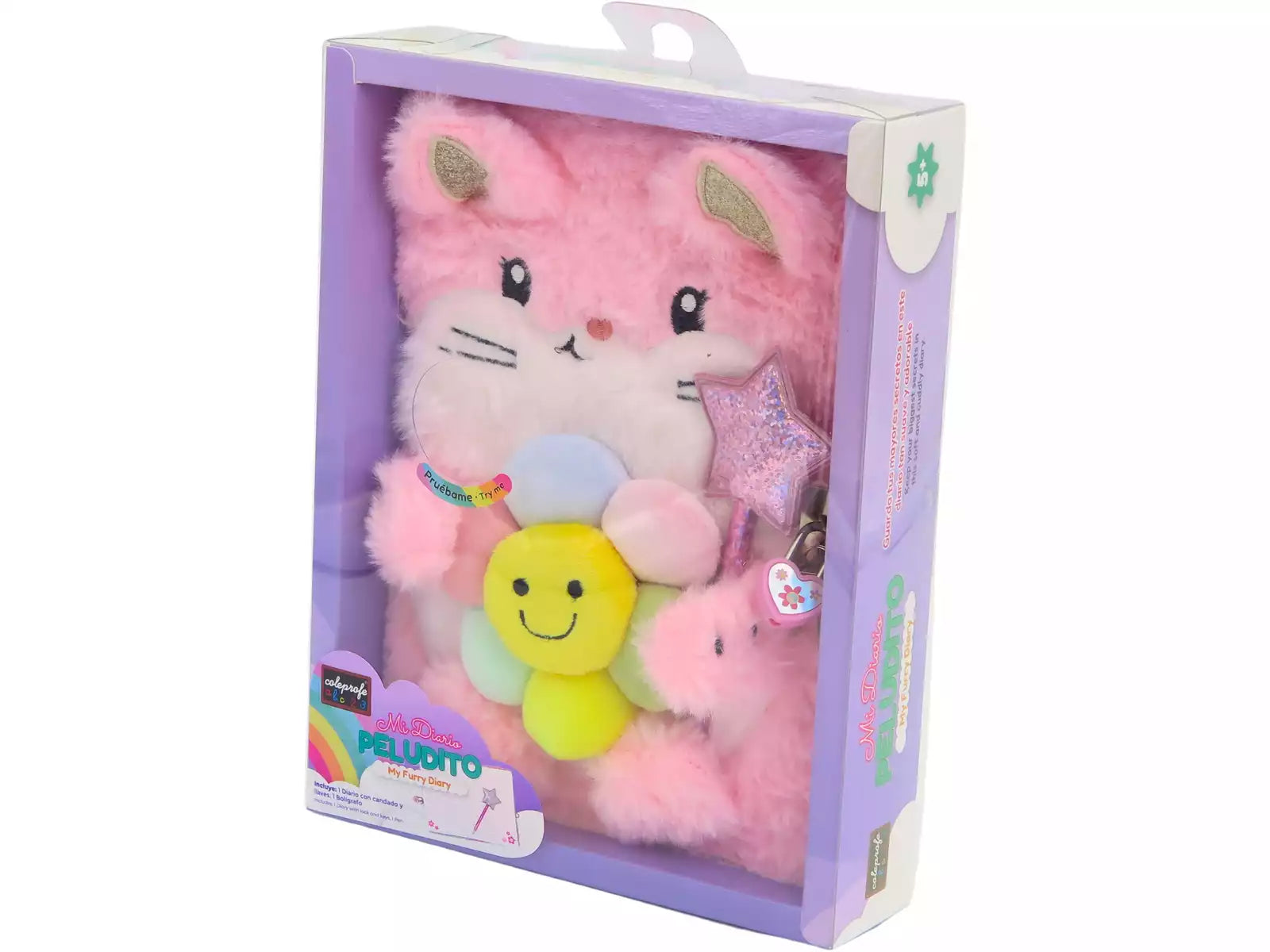 Groovy Flower Fuzzy Diary – Cutie Patootie