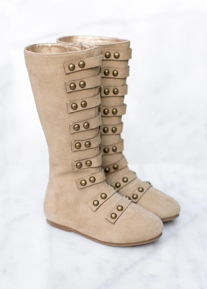 Tan Suede Freya Boots – Cutie Patootie